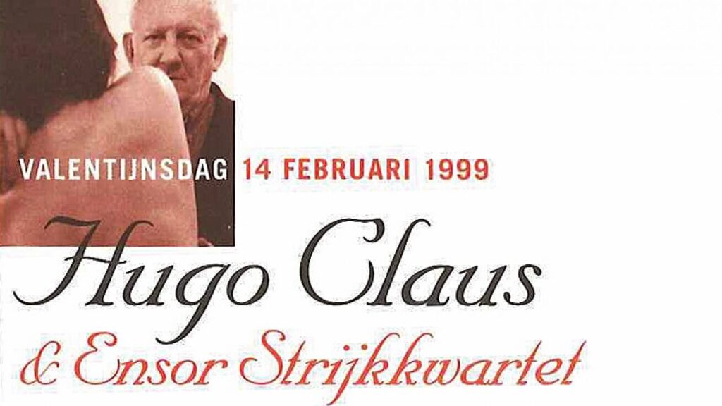 Hugo Claus & Ensor Strijkkwartet | Behoud De Begeerte